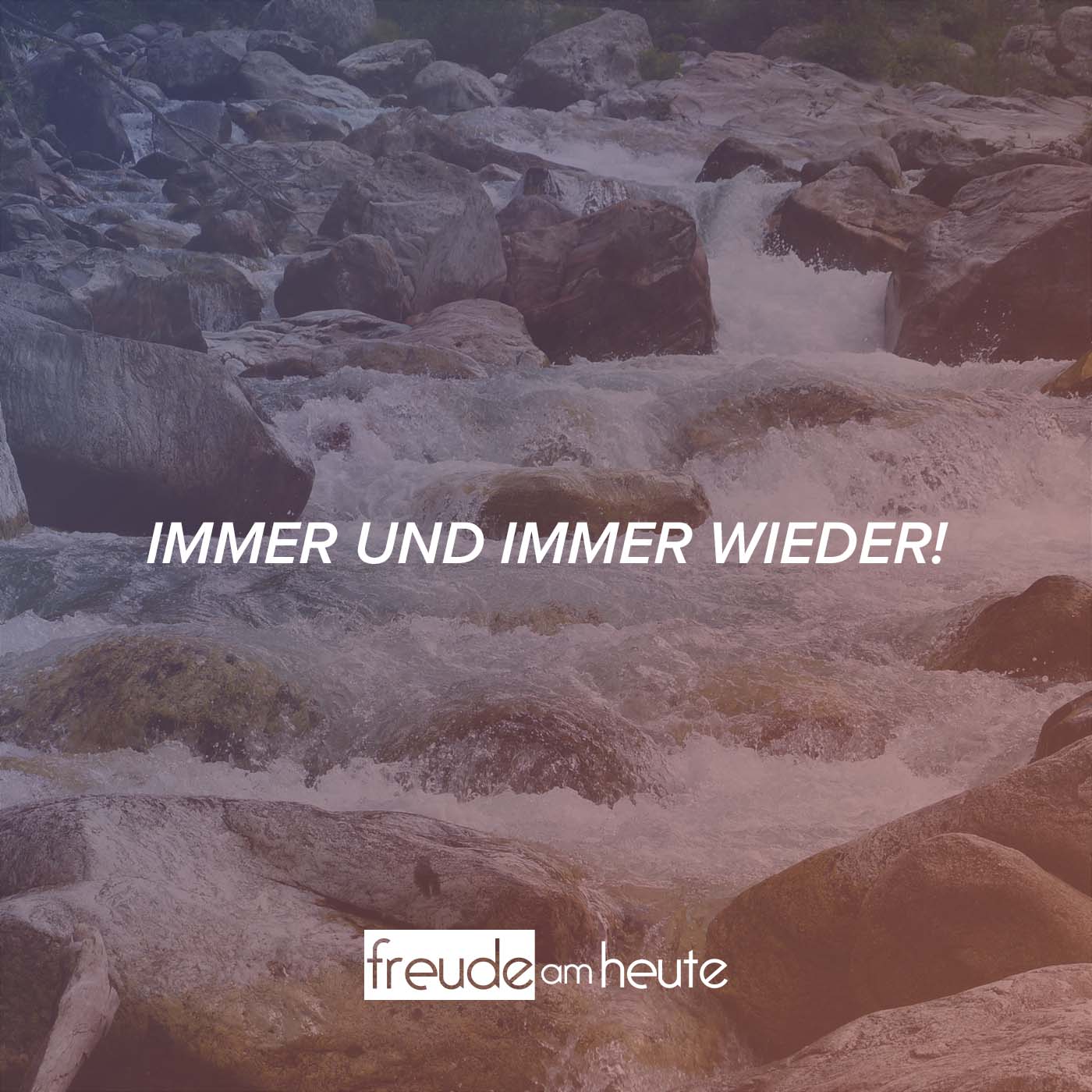 Das ist eine Zusage! - Freude am Heute